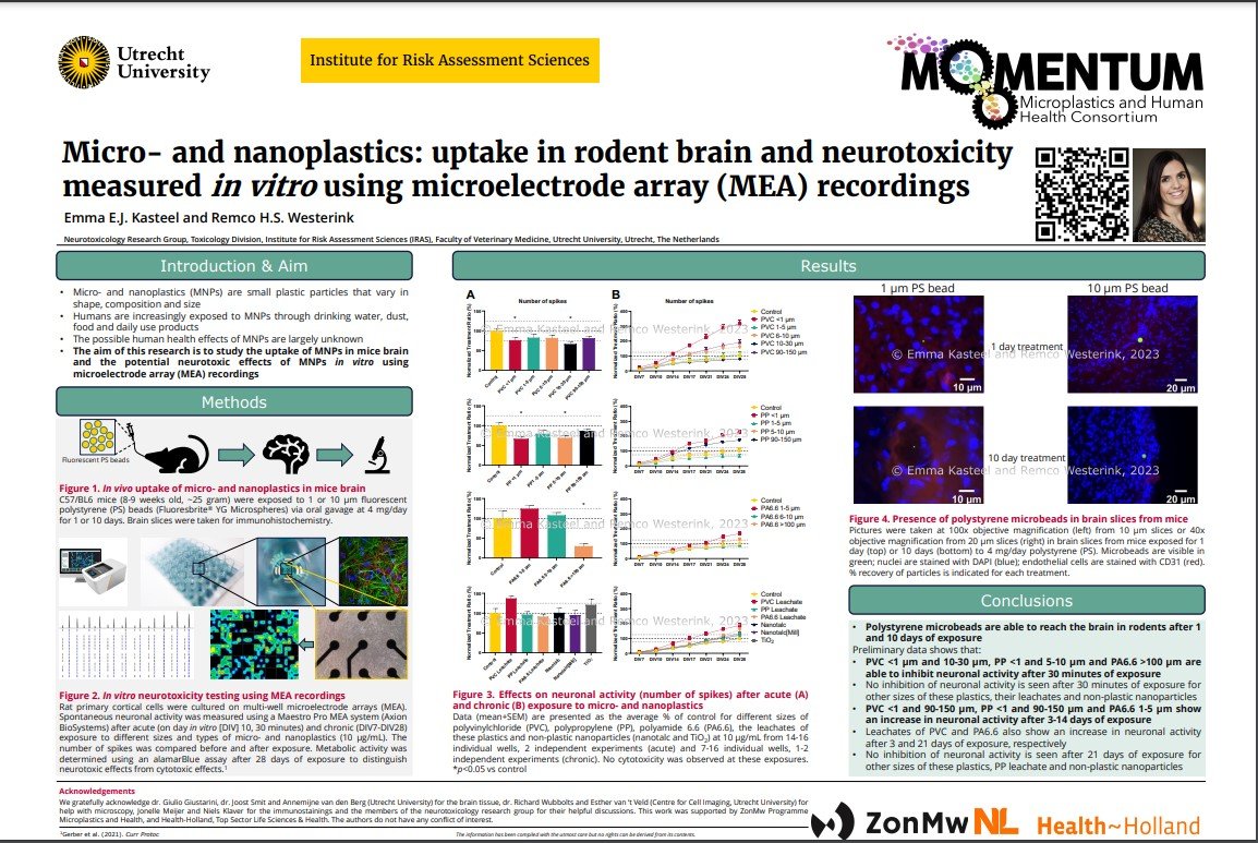 In Vitro Neurotoxicity Of Micro And Nanoplastics Measured Using
